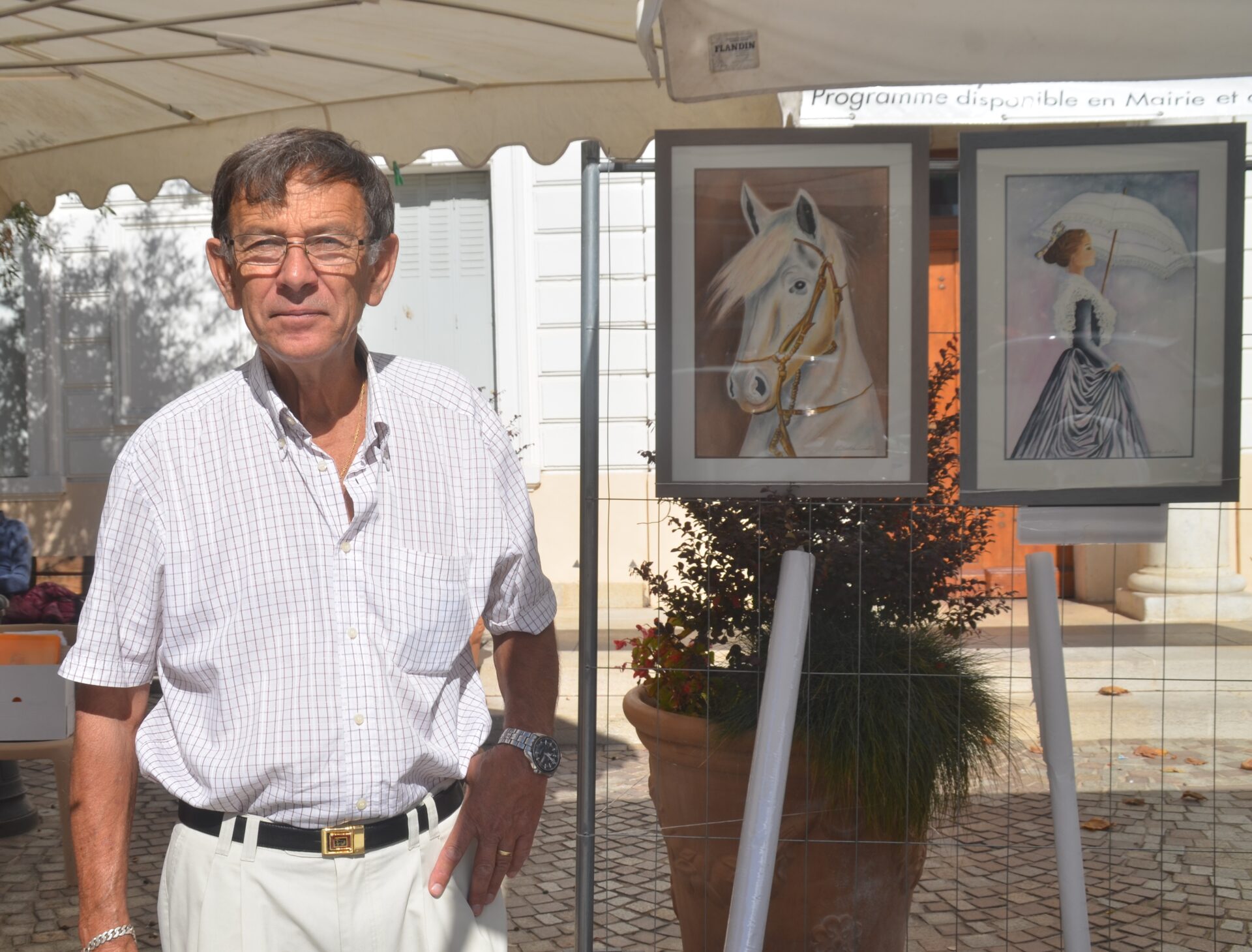 Hommage à Jean Claude François, président de la Palette Ollioulaise ...