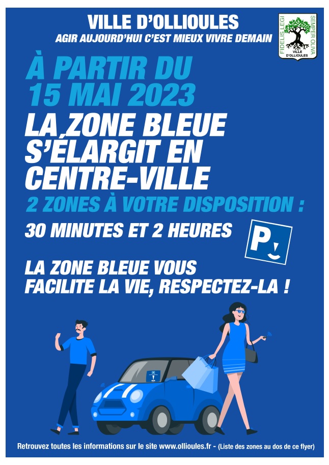 Stationnement: à partir du 15 mai la zone bleue s'élargit en centre ...
