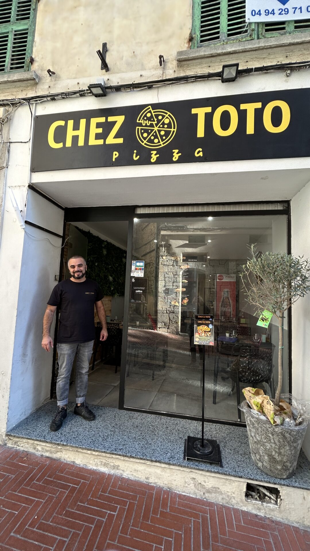 Nouveau, Chez Toto pizza, 4, rue Baudin - Ville d'Ollioules